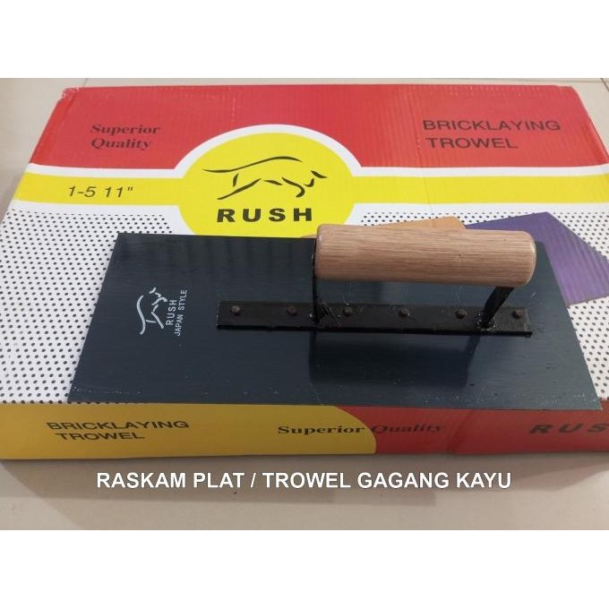 Jual RUSH RASKAM PLAT / TROWEL GAGANG KAYU ORIGINAL DAN TERPERCAYA ...
