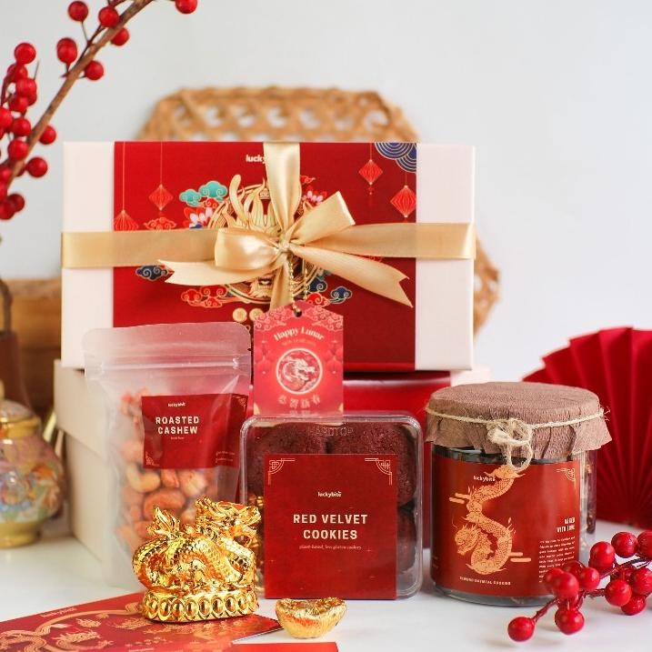 Jual Hampers Imlek / CNY Hampers / Parcel Imlek - Semi Hardbox ...