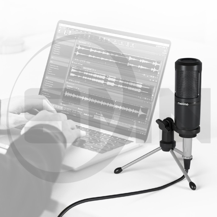 Jual Mic Maono Au-Pm360Tr Condenser Xlr Plus Stand Kit Recording Mic | Shopee Indonesia