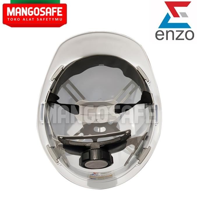 Jual Helm Safety Proyek ENZO VGARD Ikat Putar Fastrac + Tali Dagu Karet ...