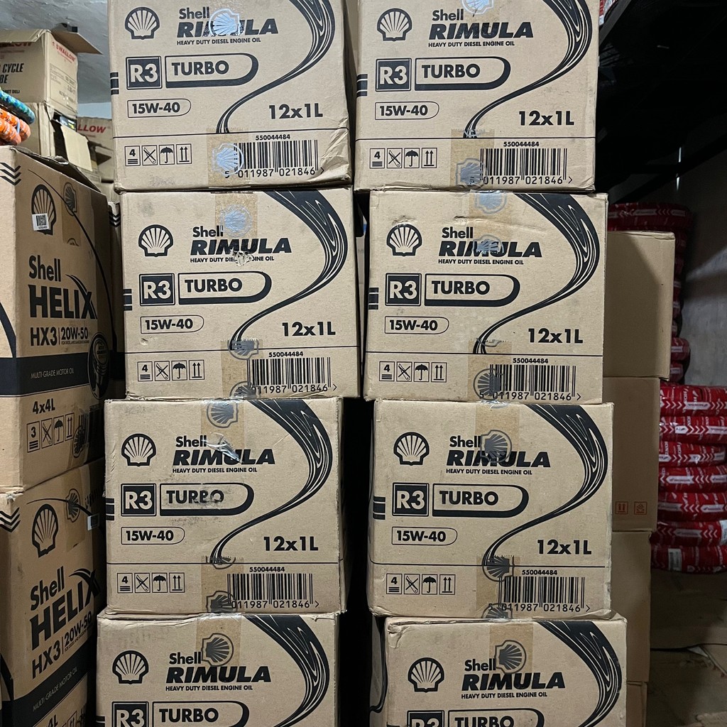 Jual Oli Shell Rimula R3 15W-40 | 1L (1 DUS - Isi 12 pcs) | Shopee ...