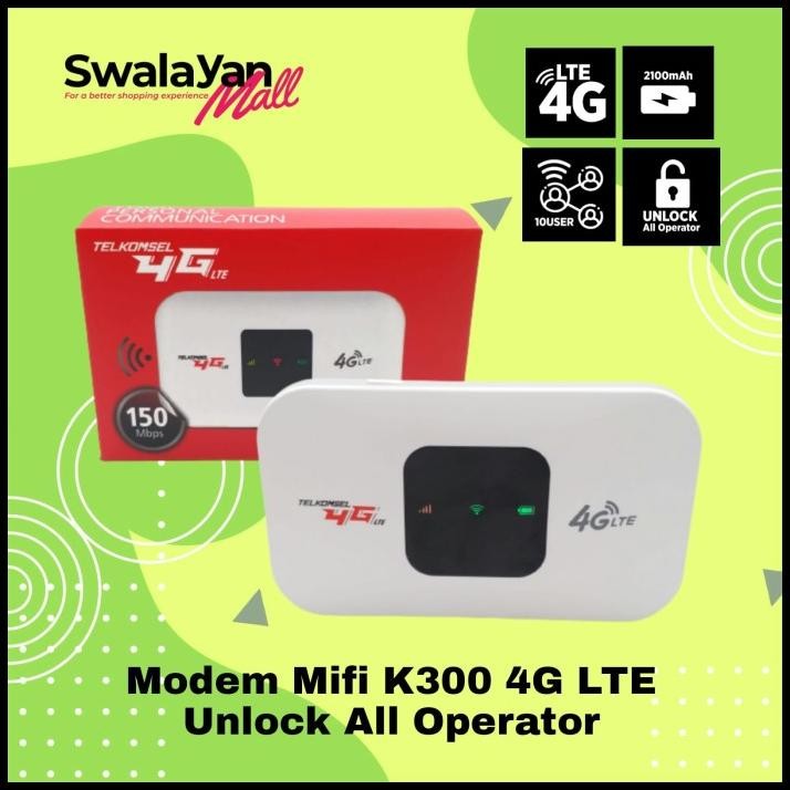 Jual Modem Wifi Telkomsel 4G LTE Unlock All Operator MiFi Telkomsel 4G LTE | Shopee Indonesia