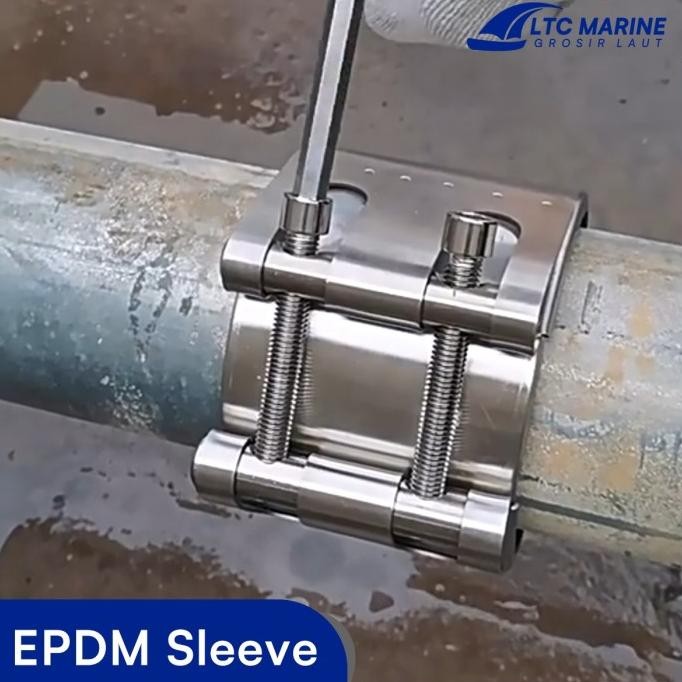 Jual [ITC] IMPA 614173 STRAUB CLAMP PIPE 100A REPAIR CLAMP PIPE LEAK ...