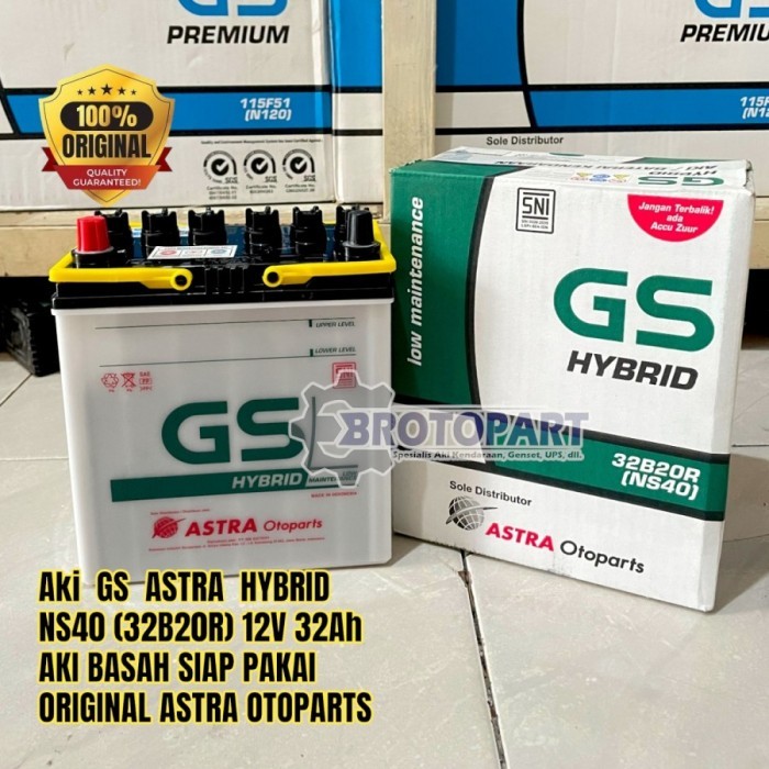 Jual Aki Mobil Suzuki Carry, Futura, Katana, Real Van Accu Gs Hybrid ...