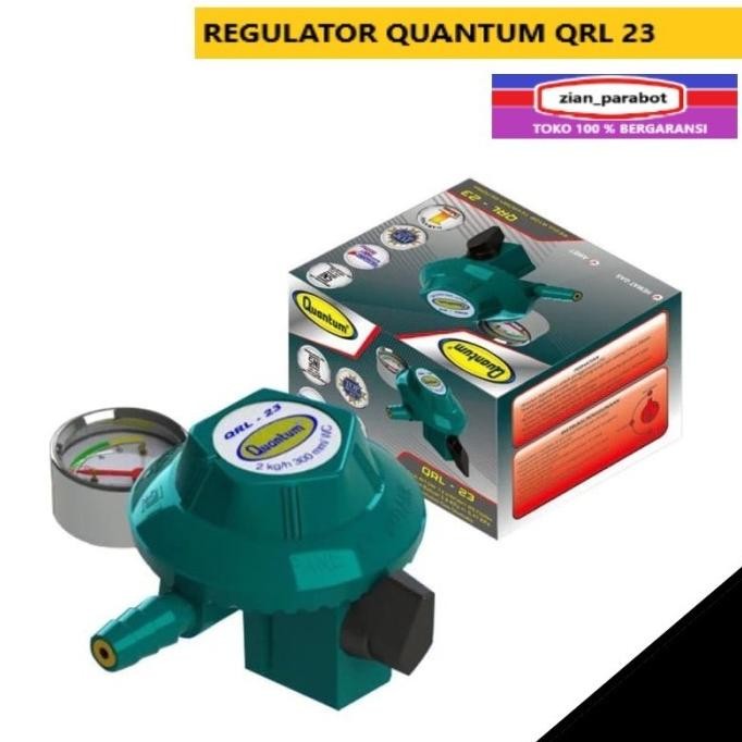 Jual Regulator Gas Quantum QRL 23 SNI | Shopee Indonesia