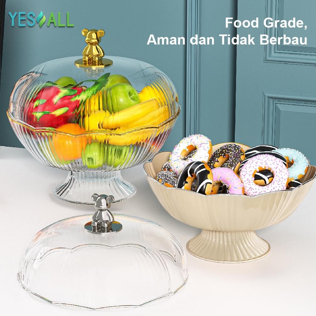 Jual PENAWARAN TERBATAS YESALL Tudung Saji Bulat Penutup Makanan ...