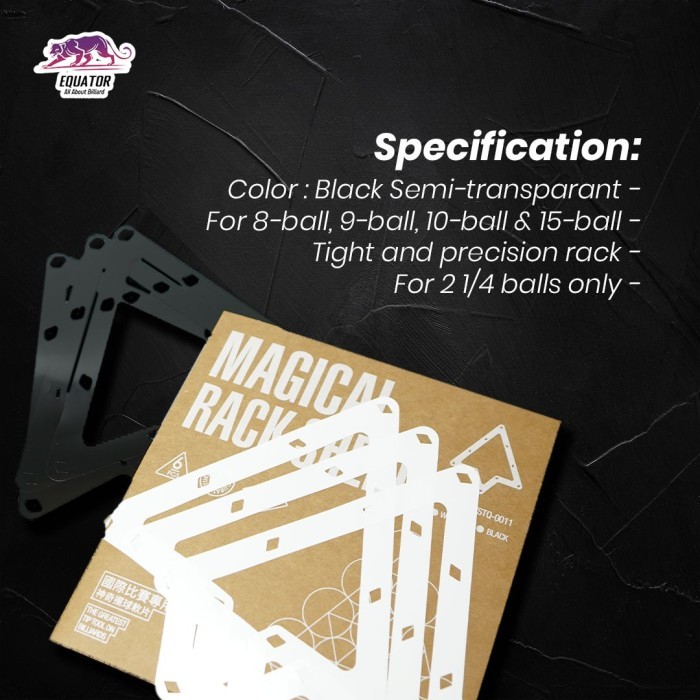Jual Magic Rack Triangle/ Round / alat susun Bola billiard SE01 ...