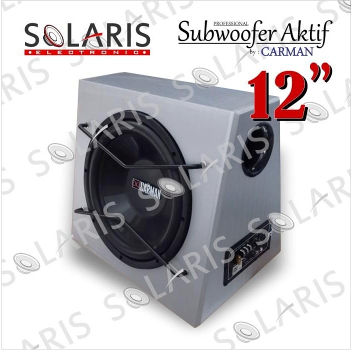 Jual Subwoofer Aktif 12 Inch Bassbox Carman Cm-1211 | Shopee Indonesia