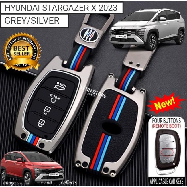 Jual Cover Sarung Kunci Remote Logam Hyundai Stargazer X 2023 2024 ...