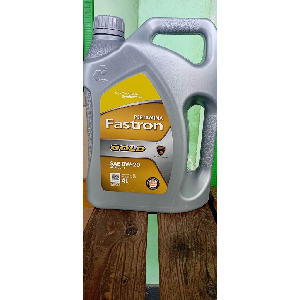Jual OLI FASTRON GOLD 0W-20 SN/GF-5 4L | Shopee Indonesia