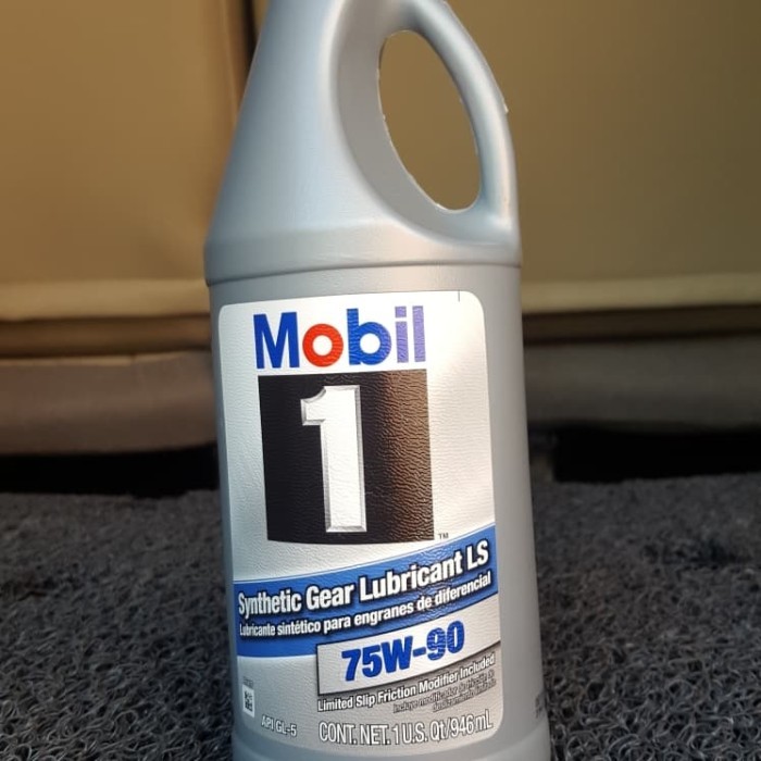 Jual Oli Mobil 1 Synthetic Gear Lube LS 75W-90 1L | Shopee Indonesia