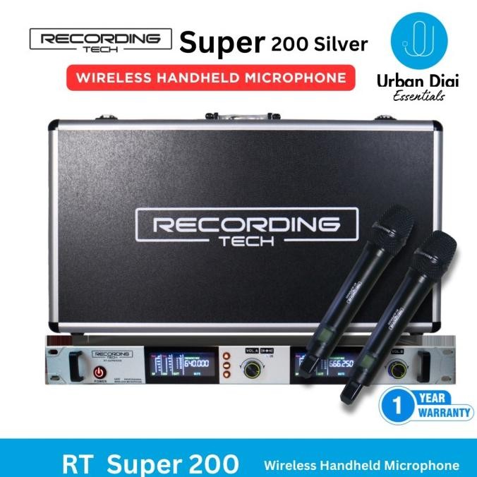 Jual Wireless Microphone System - Recording Tech RT Super 200 MKII MK2 ...