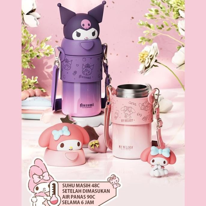 Jual Botol Minum Termos Tumbler Karakter Sanrio Anak 316 304 Stainless Steel 560 mL Cinnamoroll ...
