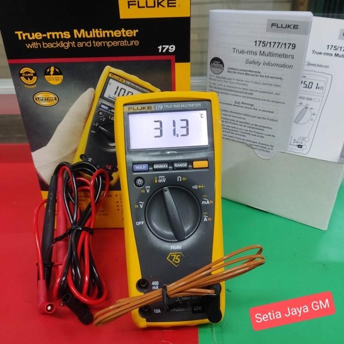 Jual Fluke 179 True Rms Multimeter Original | Shopee Indonesia