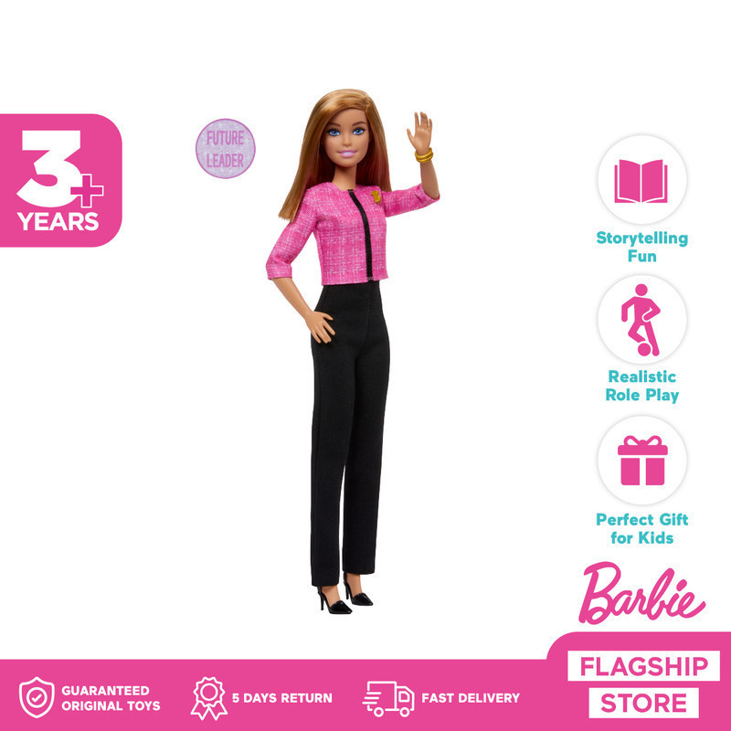 Jual Barbie Future Leader Doll - Mainan Boneka Anak Perempuan | Shopee ...