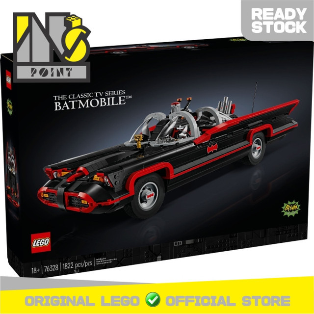 Jual LEGO 76328 - Super Heroes - The Classic TV Series Batmobile ...