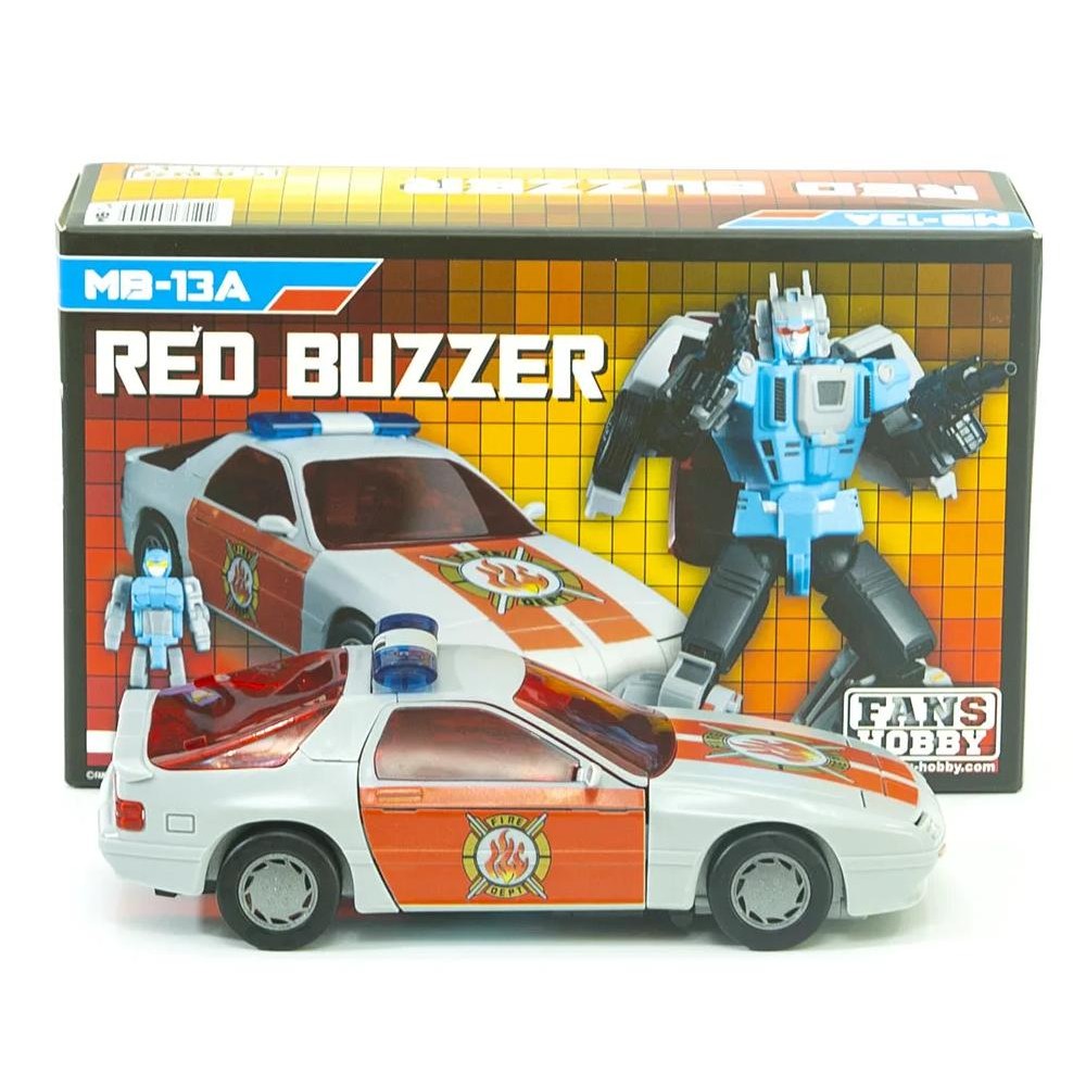 Jual new transform robot toy fanshobby mb-13a mb13a red buzzer ace ...
