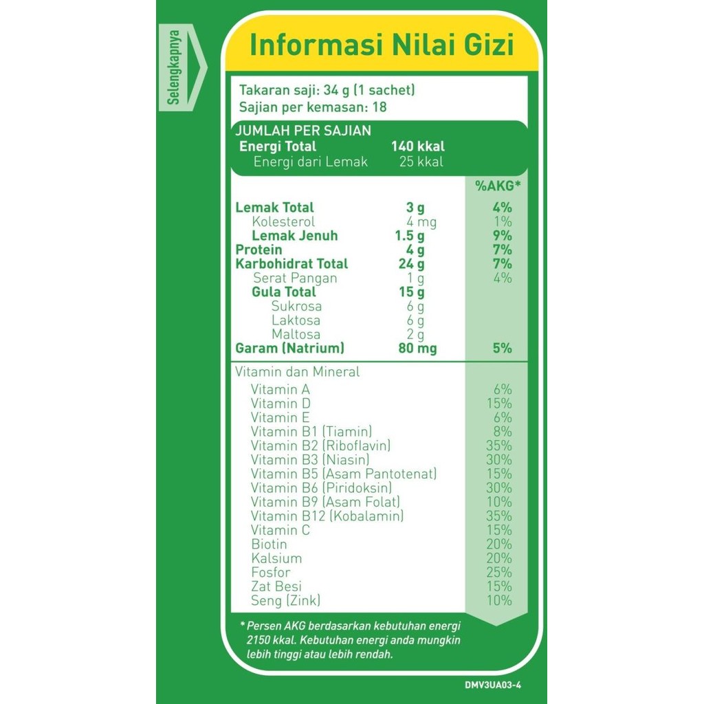 Jual Milo Activ-Go 3 In 1 Pouch 990Gr / Milo 3In1 Kemasan Jumbo 1Kg ...