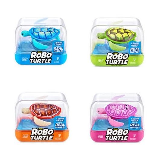 Jual Zuru Robo Alive Swimming Turtle Mainan Robot Kura-kura Berenang ...