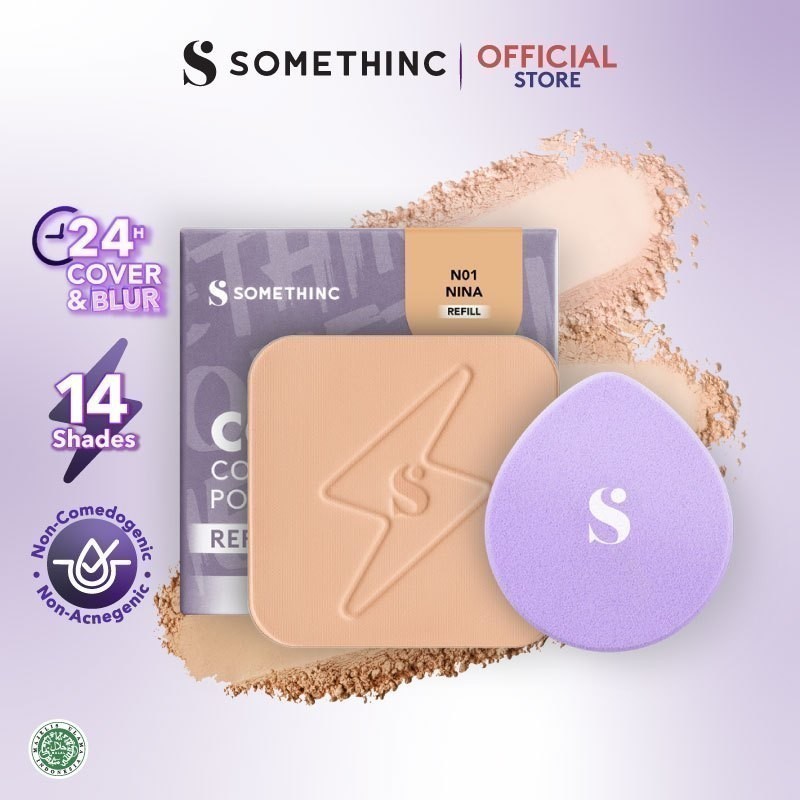 Jual SOMETHINC REFILL Copy Paste COVERBLUR ® Powder Foundation 12g ...