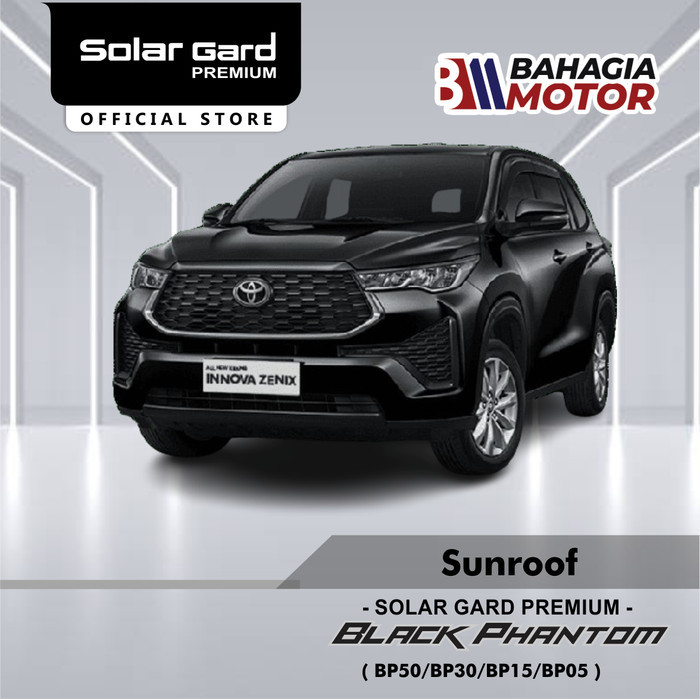 Jual Kaca Film Solar Gard Black Phantom Sunroof Toyota Innova Zenix ...