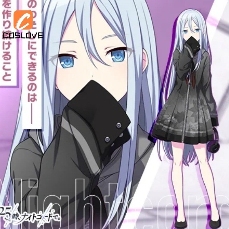 Jual Pakaian Cosplay Yoisaki Kanade Panggung Berwarna-warni Project Sekai, Set Lengkap Kostum ...