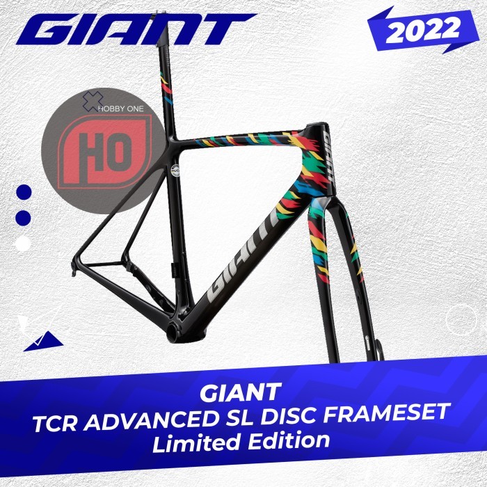 Jual GIANT TCR ADVANCED SL DISC LIMITED FRAME SET 2022 | Shopee Indonesia
