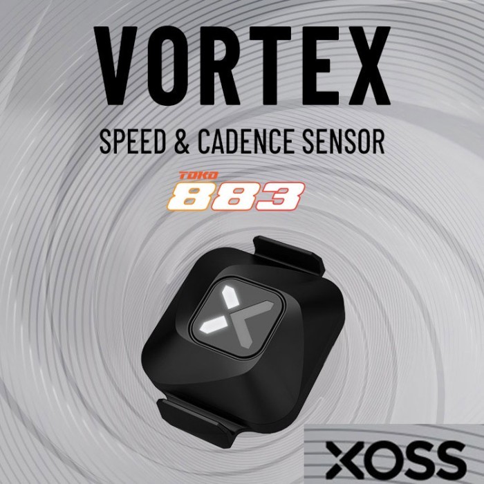 Jual XOSS Vortex 2in1 Dual Speed / Cadence Sensor Support Bluetooth & ANT+ | Shopee Indonesia