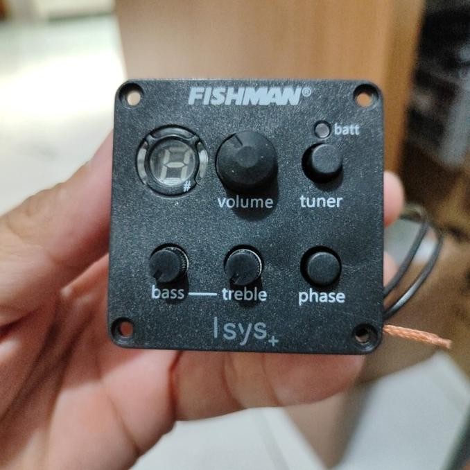 Jual PREAMP FISHMAN ISYS PLUS/ EQ FISHMAN ISYS+ ORIGINAL DAN TERPERCAYA ...