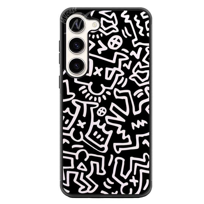 Jual Hybrid Case Samsung Galaxy S25 S24 S23 S22 S21 S20 FE Plus Ultra Edge Doodle Art MC0019 ...