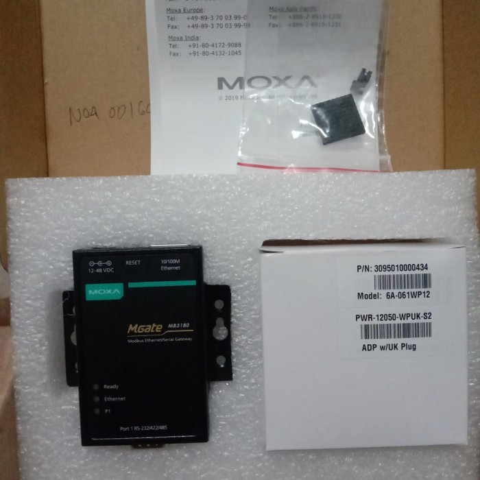 Jual MOXA mgate MB3180 Modbus Ethernet Gateway | Shopee Indonesia