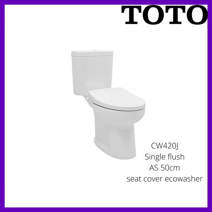 Jual NEW!! Kloset toilet TOTO CW420J with ECO-Washer | Shopee Indonesia