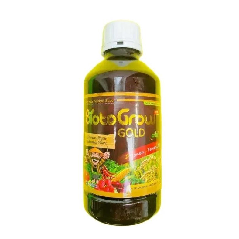 Jual Biotogrow Gold 1Lt Biotogrow Pupuk Probiotik Organik Multiguna ...
