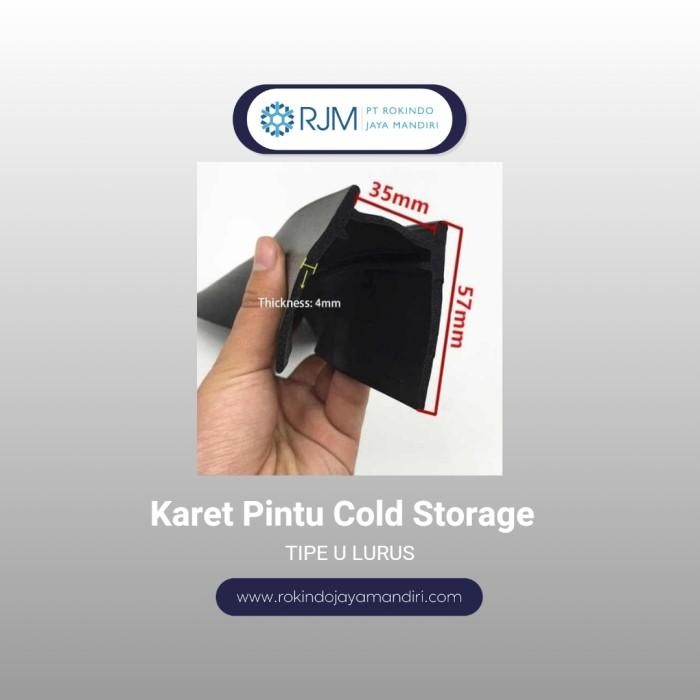 Jual Karet Pintu Cold Storage / Karet Pintu Cold Room - Tipe U Lurus ...