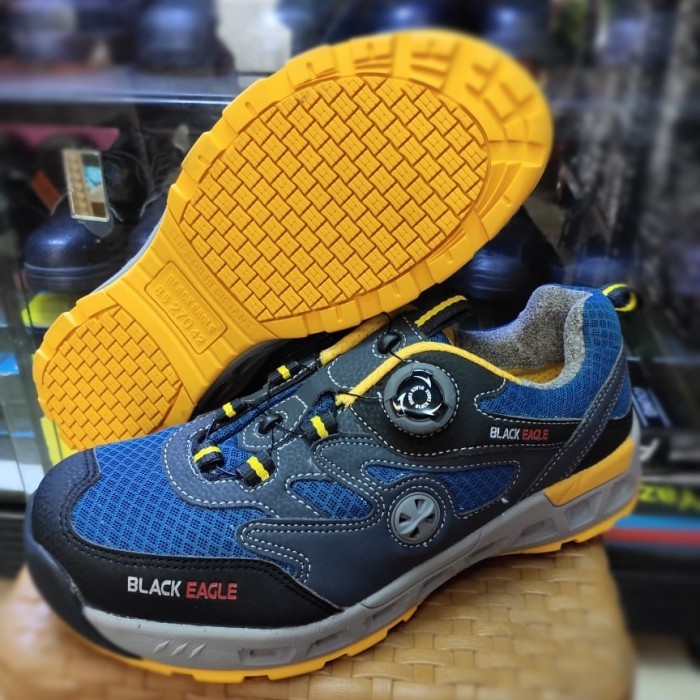 Jual Jual Safety Shoes Black Eagle Fastrex Original | Shopee Indonesia