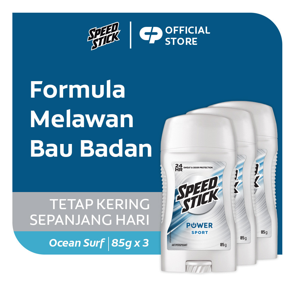 Jual Men Speed Stick Ocean Surf 85g Deodorant For Men - Deodoran Pria ...