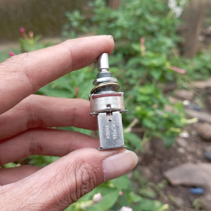 Jual Potensio Gitar / Bass Alpha Push Push 25K Solid Shaft | Shopee ...