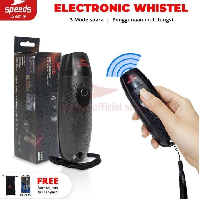 Jual SPEEDS Peluit Wasit Pluit Electronic Whistle Push Olahraga ...