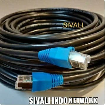 Jual 15 METER BELDEN KABEL LAN CAT5E STP OUTDOOR [CRIMPING + PLUGBOOTH ...
