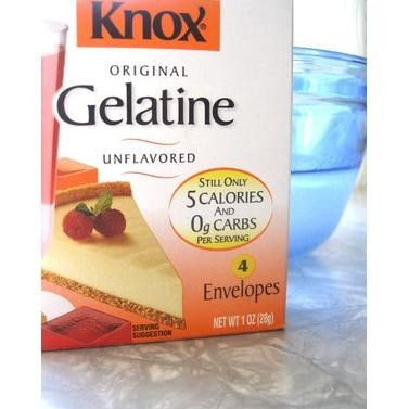 Jual Knox Unflavored Gelatin Bubuk gelatin import 28gr Agar Pudding ...