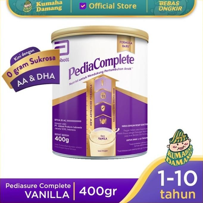 Jual PediaComplete Vanila 400 gram Pediasure Complete Vanilla VIP | Shopee Indonesia