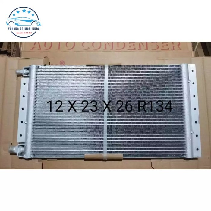 Jual Kondensor ac mobil universal ukuran 12 23 26 mm r134 oem | Shopee ...