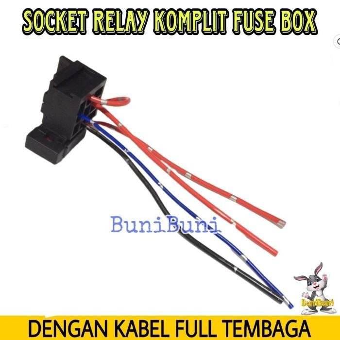Jual SOCKET RELAY KOMPLIT SEKRING - Rumah Soket Relay Gandeng Kaki 4 ...