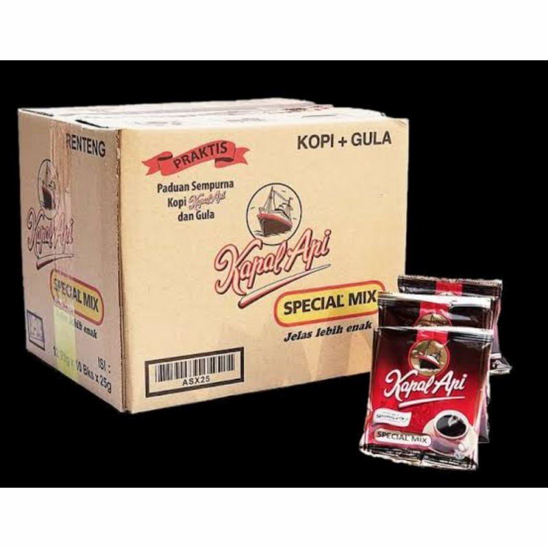 Jual Kopi kapal api spesial mix 1 dus isi 120bks / X024 | Shopee Indonesia