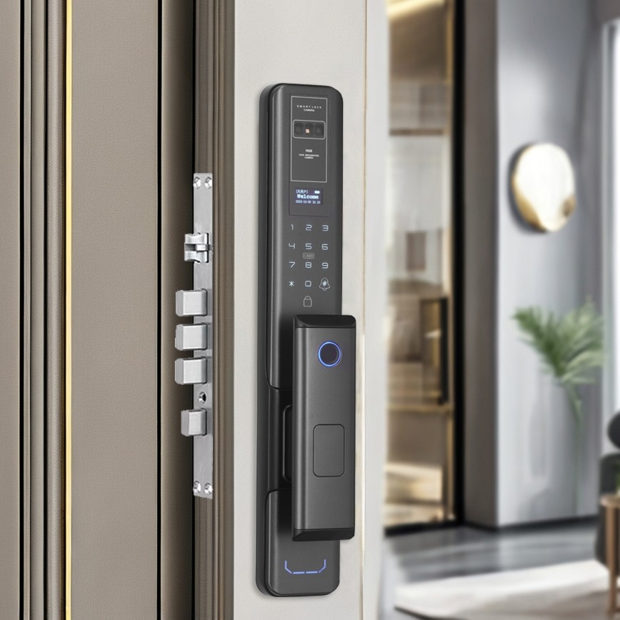 Jual Vici Smart Door Lock WiFi Face ID, Finger, Pin, Card & Android iOS ...