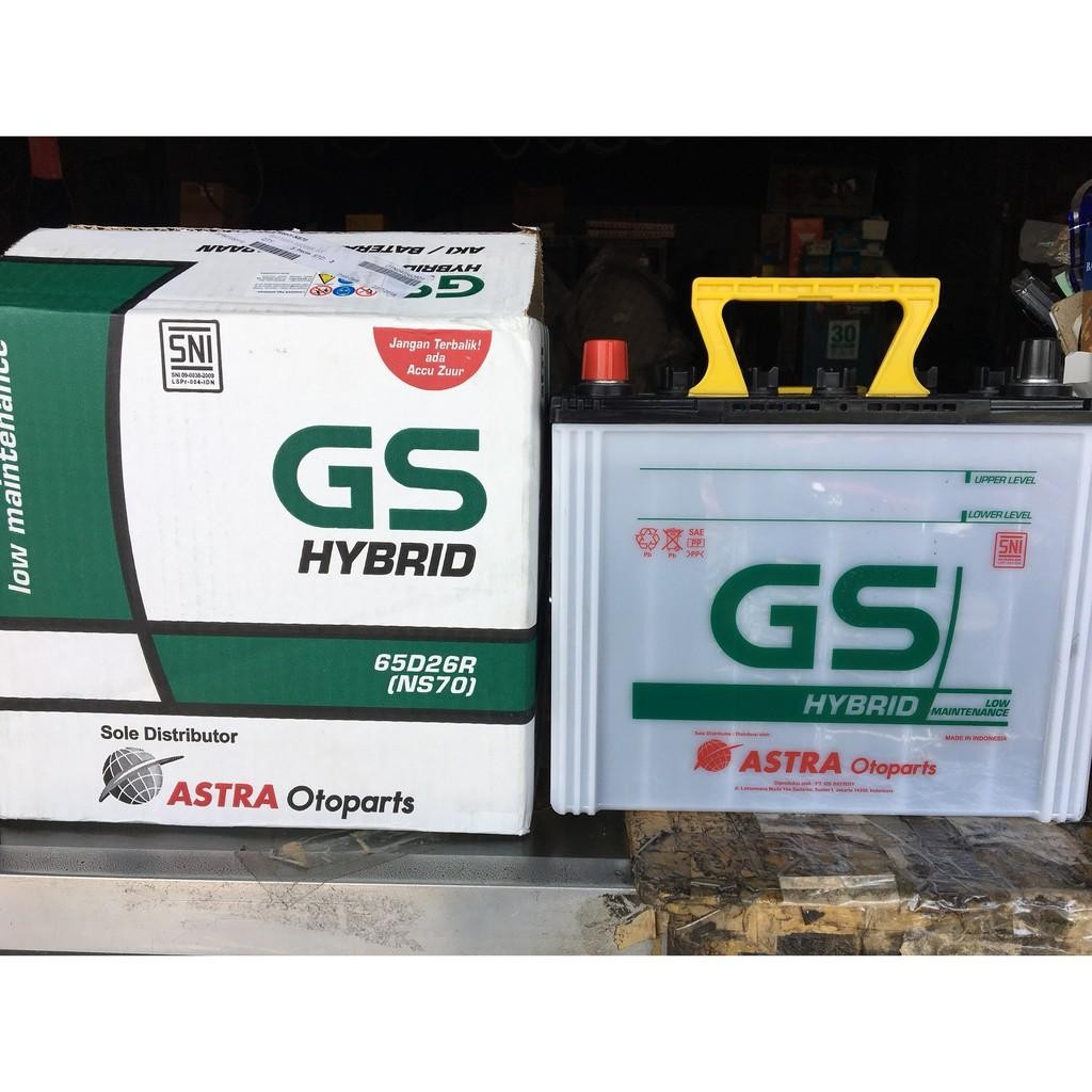 Jual Accu Gs Hybrid Ns70 | Shopee Indonesia