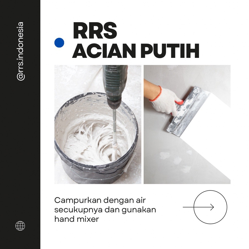 Jual RRS ACIAN PUTIH / 1 BOX / Rain Resistant System / Acian kedap air ...