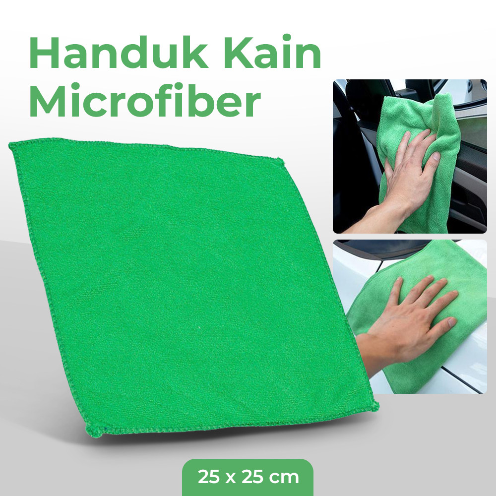 Jual Warooni Handuk Kain Microfiber Multifungsi All Purpose Cloth 25 x ...
