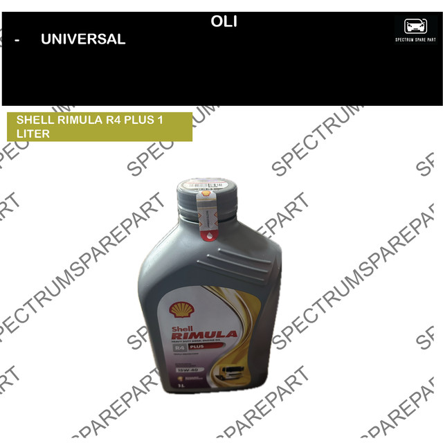 Jual OLI MOBIL SHELL RIMULA R4 PLUS 1 LITER DIESEL | Shopee Indonesia