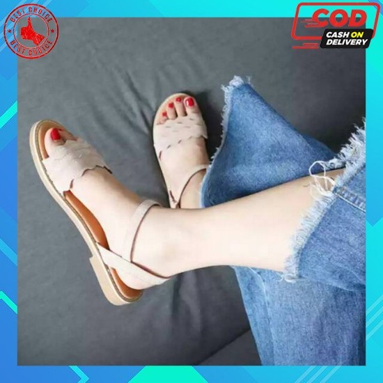 Jual 4142At Sandal Import Sandal Wanita Batam Charles Keith Basic ...